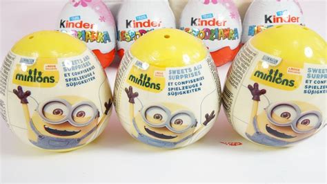 Minions Eggs Surprise Opening YouTube