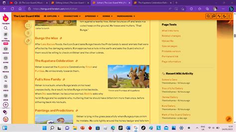 Fixed The Kupatana Celebration Image On Ushari S Page Fandom