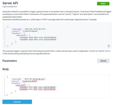 Generic Event Api Issue Network Optix