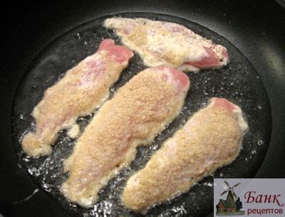 Рецепт приготовления куриных грудок в кляре