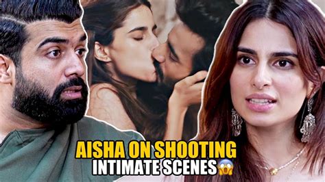 Aisha Ahmed Revealed Behind The Scenes Of Minus One Kissing Scenes With