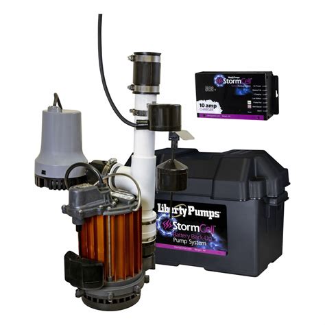 Liberty Pumps 13 Hp 115v Ac Sumpbattery Back Up System 856gg8