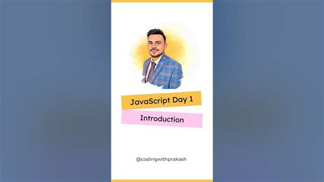 Learn Javascript In Hindi 1 Introduction Youtube