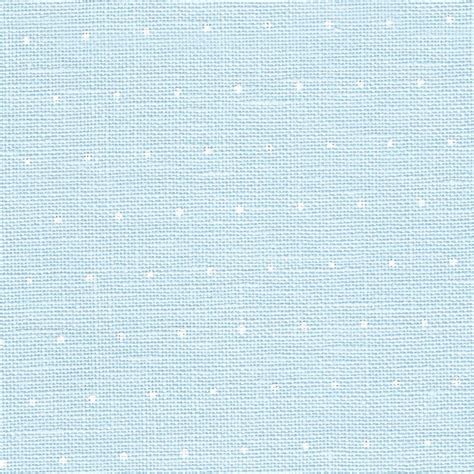Zweigart 28 Count Cashel Linen Blue With White Mini Dots
