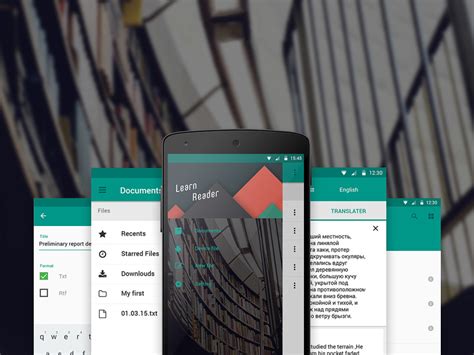 Learn Reader Ui Kit Free Psd Templates