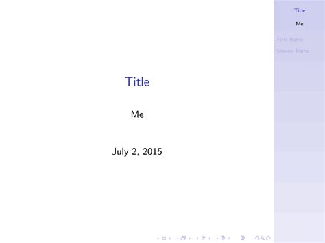 beamer index showing too many titles with overlays tex latex stack