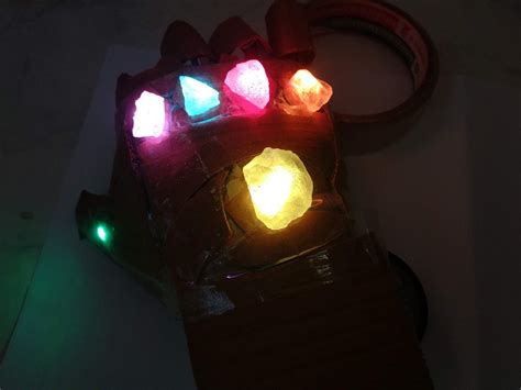 Custom Style Infinity Gauntlet 6 Steps Instructables