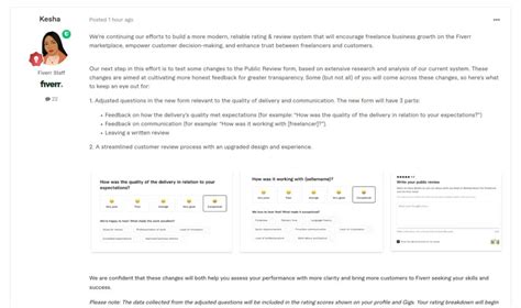 fiverr announces public feedback beta test defiant phoenix