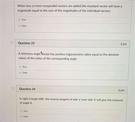 solved when two or more nonparallel vectors are added the