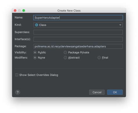 recyclerview sederhana · gitbook