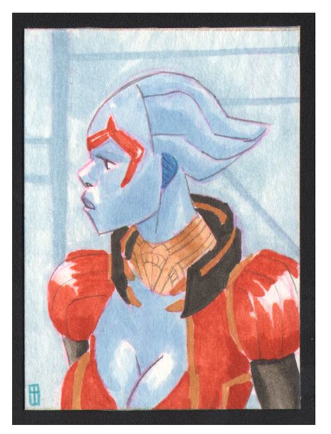 Samara Mass Effect By Turtlespopart On Deviantart