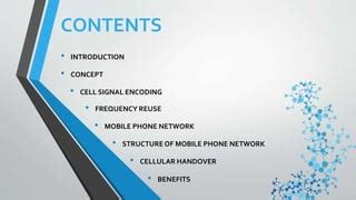 Cellular Network System PPTX