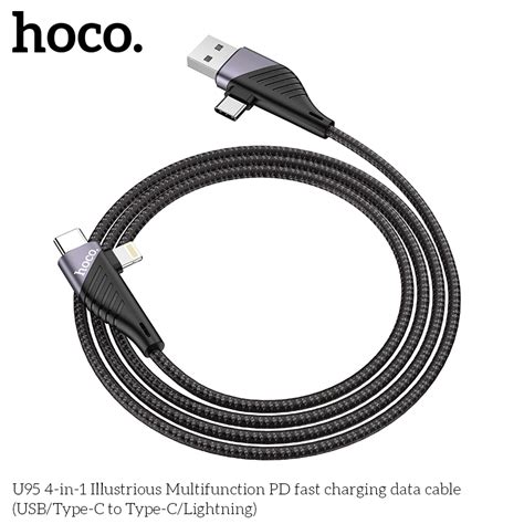 Cáp sạc nhanh đa năng Hoco U86