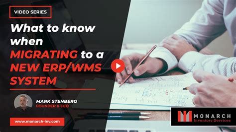 Migrating Inventory Management To A New Erpwms System