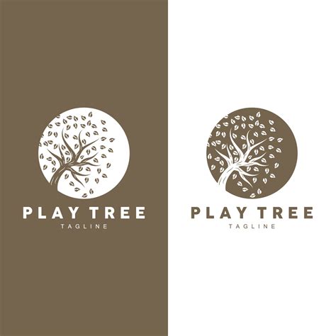 Tree Logo Plant Design Vector Illustrator Template 29152260 Vector Art At Vecteezy