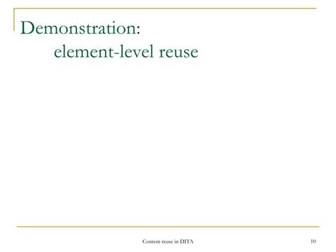 Ppt Implementing Content Reuse In Dita The Nuts And Bolts Powerpoint