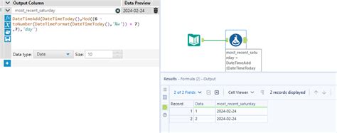need to add in a column with end date week alteryx community