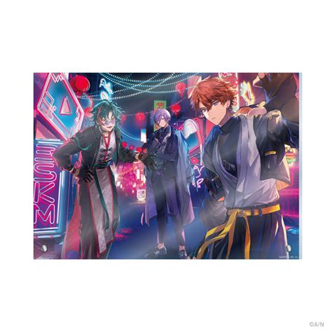 【3skm Half Anniversary】箔押しアクリルパネル｜にじさんじオフィシャルストア