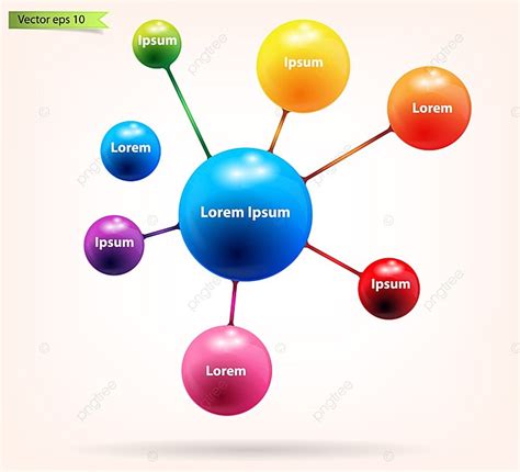 Model Of Atom Concept Template Download On Pngtree