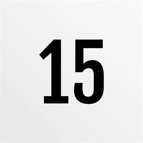 23 071 703 15 Number Vector Images Depositphotos