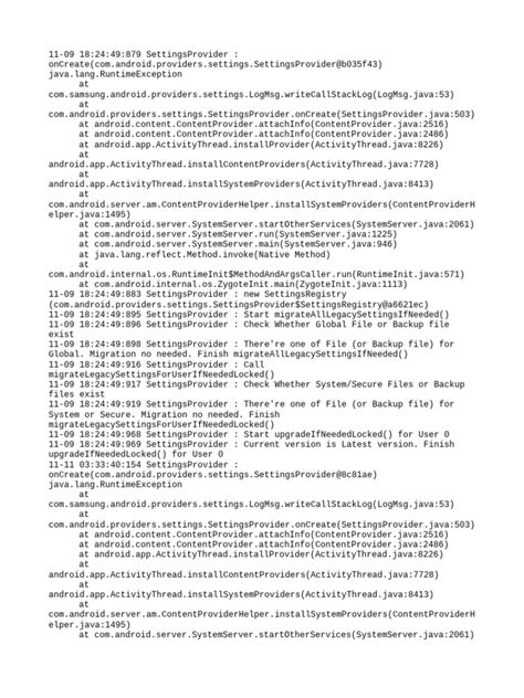 Settingsprovider Pdf Java Programming Language Software