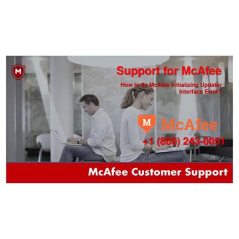How To Fix McAfee Initializing Updater Interface Error Support