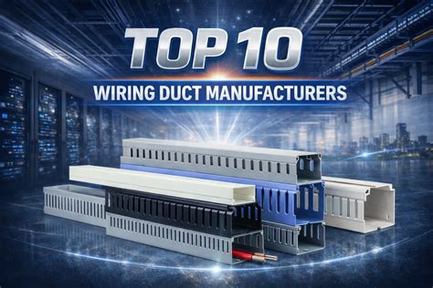 Top4 Wiring Duct Manufacturers In Usa Wenbuluo Electrical Co Ltd