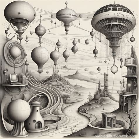 Illustration Of Iot Devices For Data Transmission Stable Diffusion Online