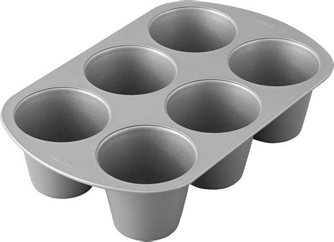 Wilton Molde Para Magdalenas 6 Cavidades Amazon Es Hogar Y Cocina