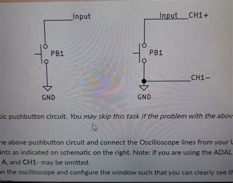 am i connecting my wires correctly to measure the output from my push