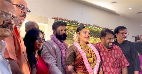 നടൻ ബൈജുവിന്റെ മകൾ ഐശ്വര്യ വിവാഹിതയായി വിഡിയോ Baiju Santhosh Daughter Wedding Video