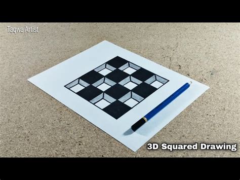 Try Square Drawing 3d