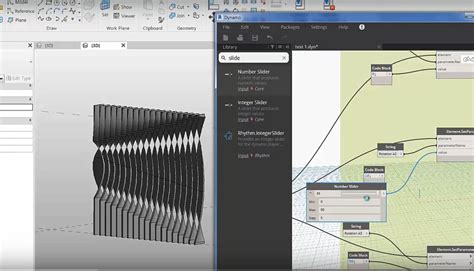 Revit Dynamo Facade Test Twist Louver 001