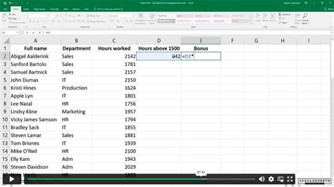 Free Excel Training Minute Course Students
