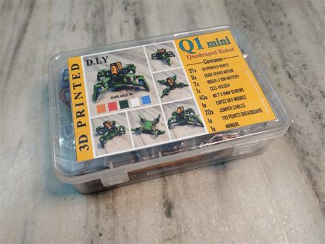 Diy Q1 Mini Quadruped Robot Agarwal Electronics
