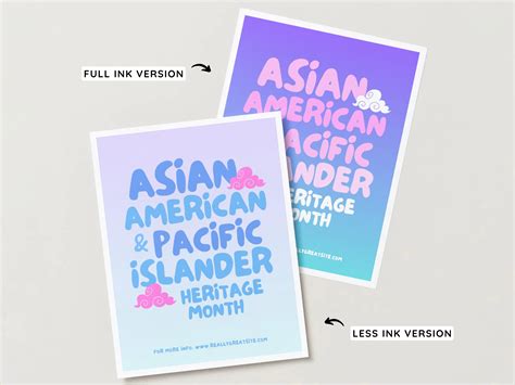 Editable Aapi Heritage Month Poster Template Aanhpi Flyer Template