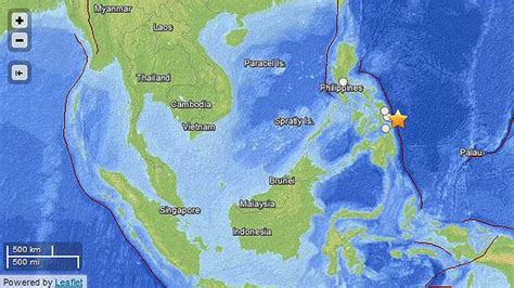 At Least 1 Dead In 76 Philippine Quake Small Tsunami Reported