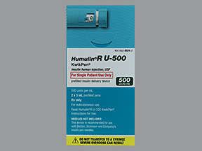 Humulin R U 500 Kwikpen Uses Prices Dosage Side Effects And More
