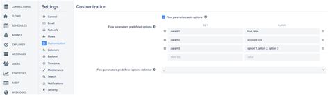Predefined Flow Parameters And Auto Suggestions Etlworks Support