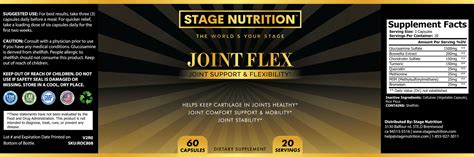 Buy Flex Joint Plus Tablets For Joint Health Stage Nutrition