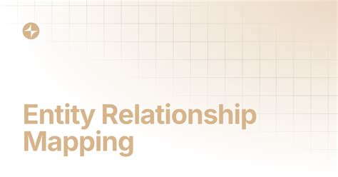 Entity Relationship Mapping Rox Docs