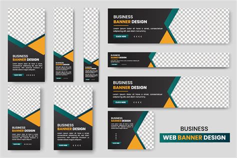 Web Banner Template Set Horizontal Header Web Banner Cover Header Background For Website
