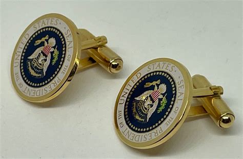 Cufflinks From The President Ronald Reagan White House Signed Series Ebay