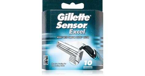 Gillette Sensor Excel Lame Di Ricambio Notino It