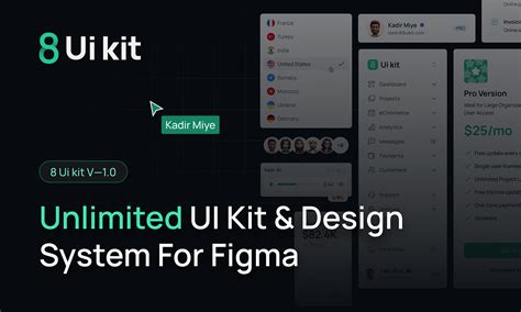 8 Ui Kit And Design System For Figma Behance