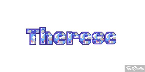 Thérèse Name Animated  Logo Designs