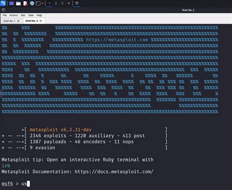 metasploit command and control on kasm workspaces by kasm technologies