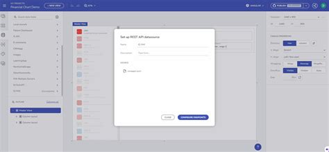 new app builder release with financial chart and more