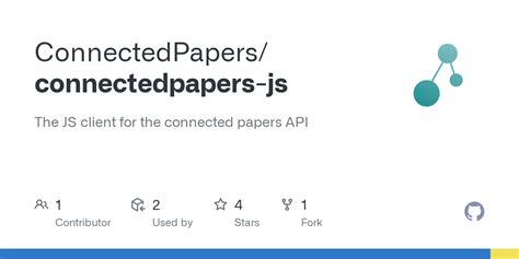 GitHub ConnectedPapers Connectedpapers Js The JS Client For The