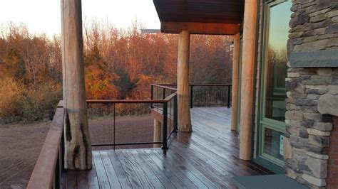 Never Say Goodbye Diy Vertical Cable Deck Railing